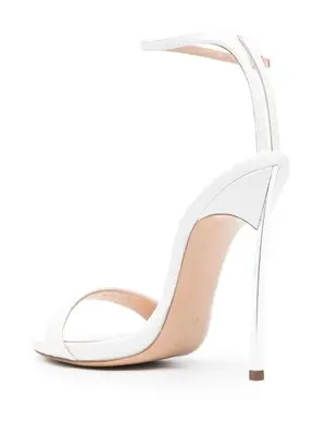 Casadei Blade Marta 125mm Leather Sandals