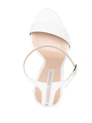 Casadei Blade Marta 125mm Leather Sandals
