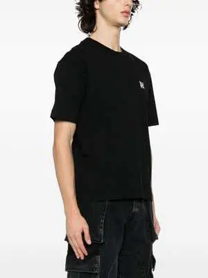 Palm Angels Monogram-embroidered T-shirt - White