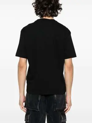 Palm Angels Monogram-embroidered T-shirt - White