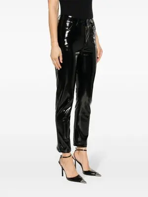 PARLOR Faux-leather Trousers