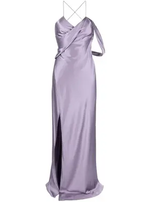 Michelle Mason Criss-cross Evening Dresses