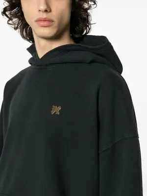Palm Angels Foggy Logo-print Hoodie