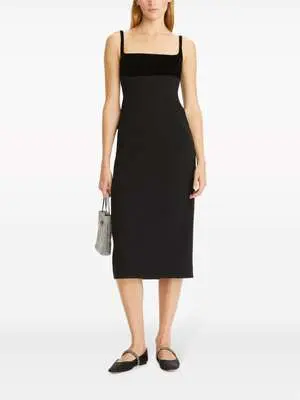 Tory Burch Crepe Slip Midi Dress