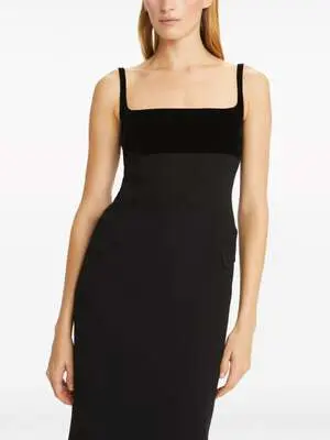 Tory Burch Crepe Slip Midi Dress