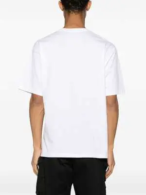 DIESEL® Logo-embroidered Cotton T-shirt