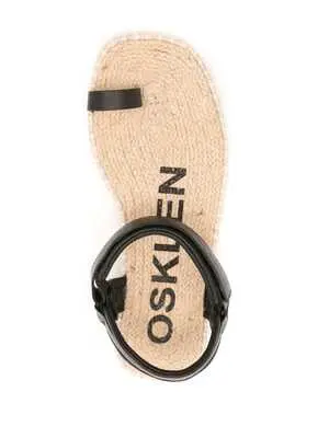 OSKLEN Touch-strap Leather Sandals