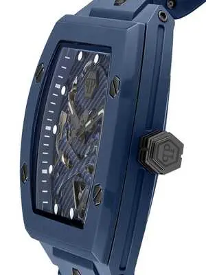 Philipp Plein The $kull Ecoceramic 44mm Strap Watch