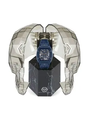 Philipp Plein The $kull Ecoceramic 44mm Strap Watch