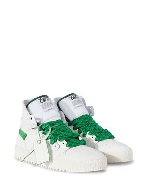 Off-White 3.0 Off Court Leather Sneakers - White