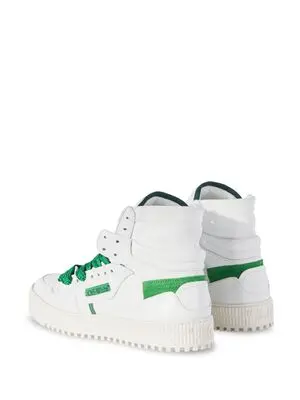 Off-White 3.0 Off Court Leather Sneakers - White