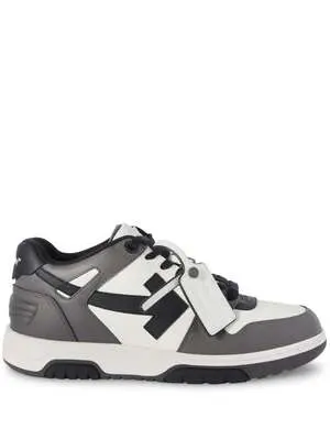 Off-White Out Of Office Leather Sneakers - Grey