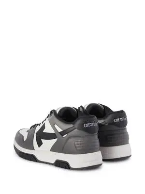 Off-White Out Of Office Leather Sneakers - Grey