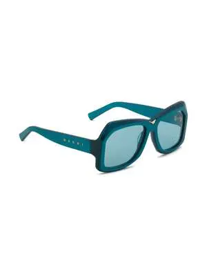 Marni Tiznit Oversize-frame Sunglasses - Green