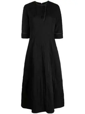Shiatzy Chen Round Neck Dresses