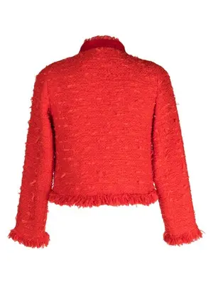 Shiatzy Chen Tweed Jacket - Red