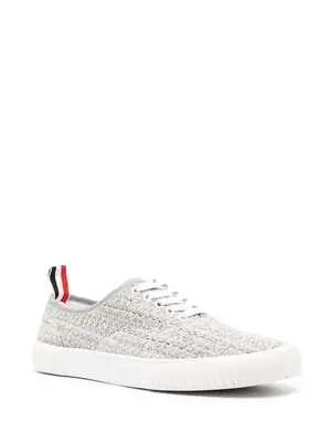 Thom Browne Heritage Tweed Sneakers - Grey
