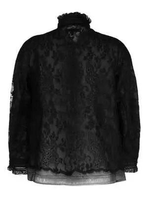 Shiatzy Chen Organza Lace-overlay Jacket