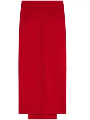 COURREGES Heritage Virgin Wool Maxi Skirt