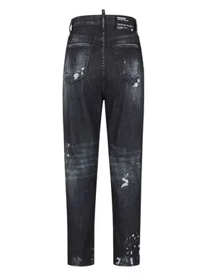 Dsquared2 High-rise Straight-leg Jeans