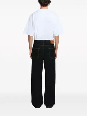 Marni Straight-leg Cotton Jeans - Black