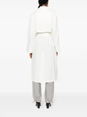 P.a.r.o.s.h Double-breasted Trench Coat - Neutrals