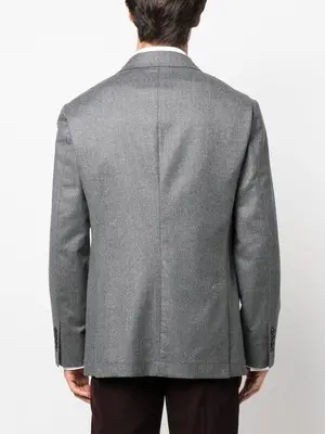 Brunello Cucinelli Single-breasted Wool Blazer