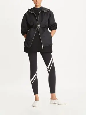 Tory Burch Logo-appliqué Hooded Jacket