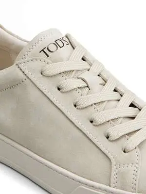 TOD'S Logo-detail Suede Sneakers