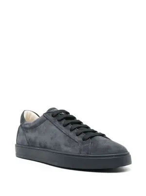 TOD'S Logo-embossed Suede Sneakers