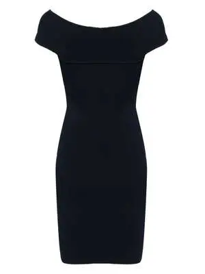Michael Kors Crossover-straps Ribbed Minidress