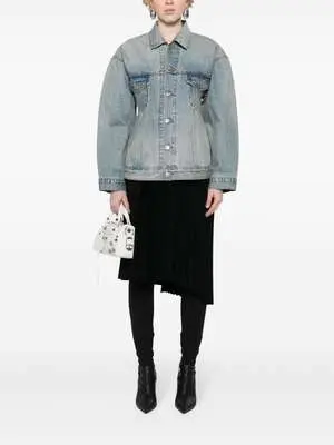 Balenciaga Hourglass Denim Jacket