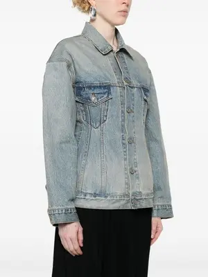 Balenciaga Hourglass Denim Jacket