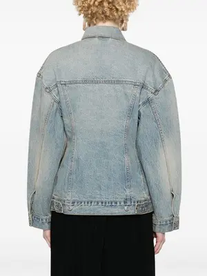Balenciaga Hourglass Denim Jacket