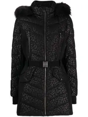 Michael Kors Leopard-print Puffer Coat