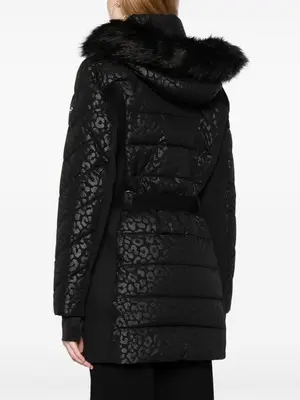 Michael Kors Leopard-print Puffer Coat