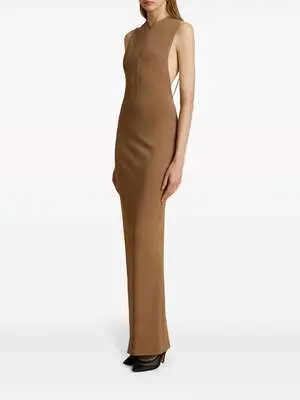 Khaite Terri V-neck Maxi Dress