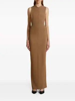 Khaite Terri V-neck Maxi Dress