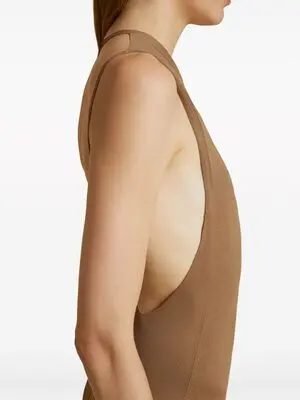 Khaite Terri V-neck Maxi Dress