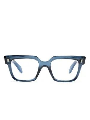 CUTLER & GROSS 9347 Square-frame Glasses - Blue
