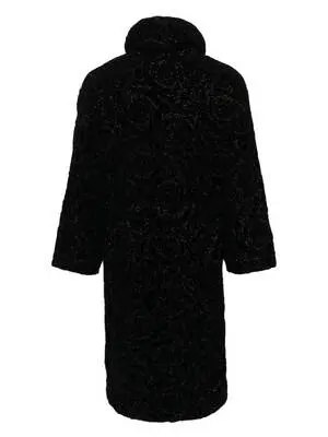 Versace Barocco Bathrobe - Black
