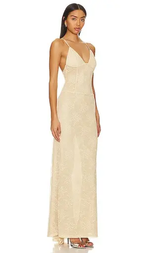 Nbd Cozette Lace Maxi Dress