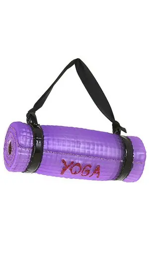 CODY FOSTER & CO Yoga Mat Ornament In Purple - N,a