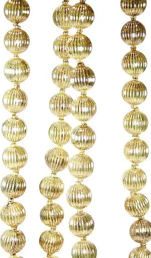 CODY FOSTER & CO Orb Garland In Metallic Gold - Silver