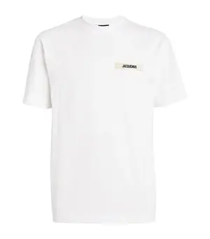 Jacquemus Grosgrain Logo T-shirt - White