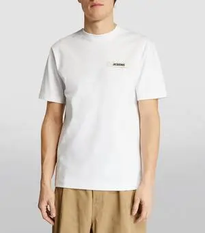 Jacquemus Grosgrain Logo T-shirt - White