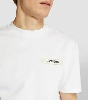 Jacquemus Grosgrain Logo T-shirt - White