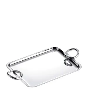 Christofle Vertigo Tray - Silver