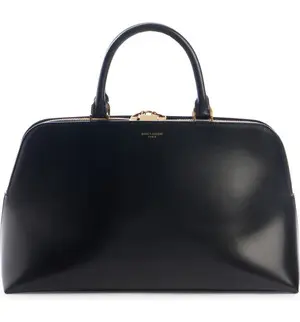 Saint Laurent Sac De Jour Leather Duffle Bag