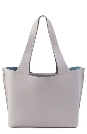 Hobo Vida Leather Tote - Morning Dove Grey